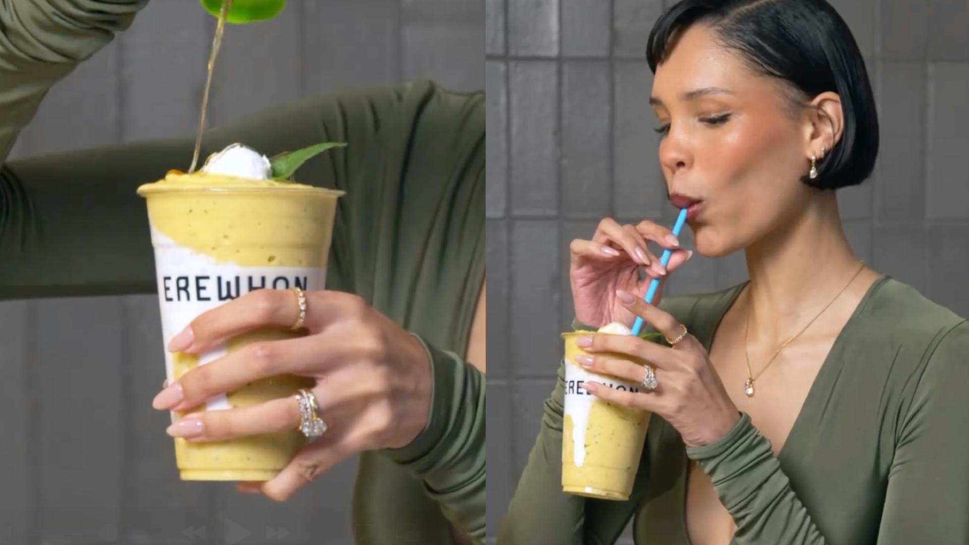 I Tried Nara Smith's "Wellness From Scratch" Erewhon Smoothie