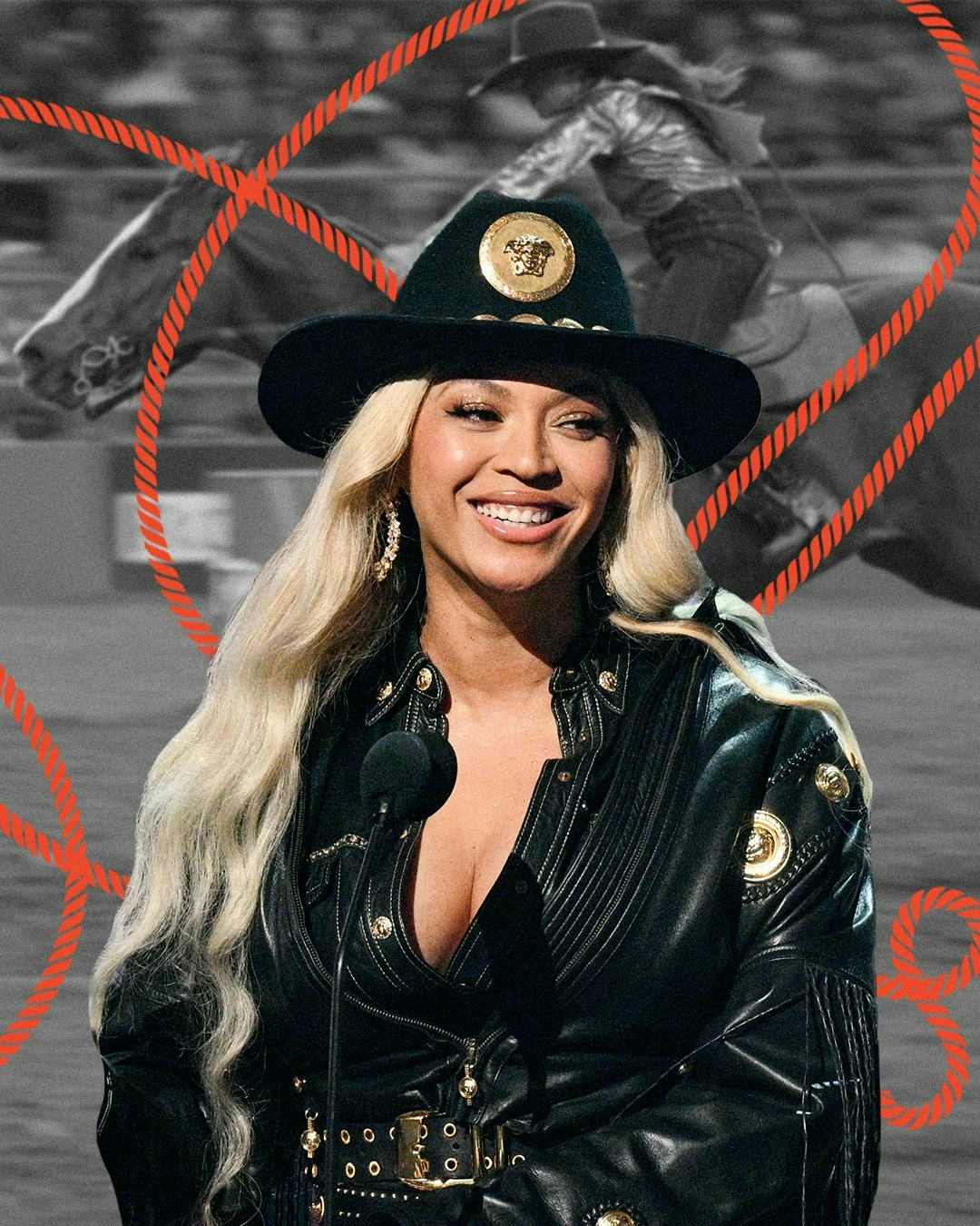 Beyoncé Returns to the Houston Rodeo, Sort of, With SirDavis Whisky
