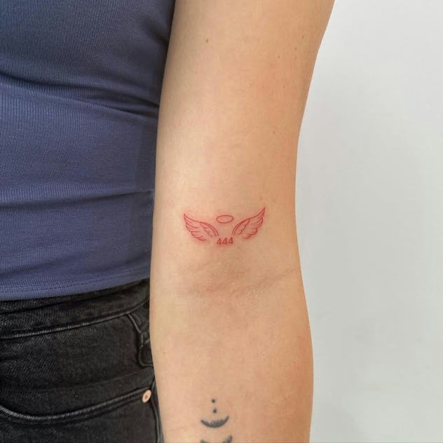 444 Angel Number Tattoo Ideas For Meaningful Ink