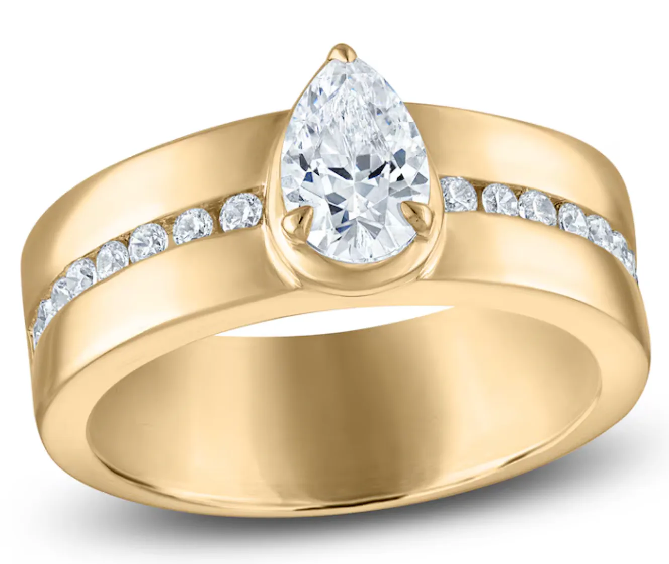 Vera Wang Collaborated With Jared Jewelers On “Architectural” Wedding Rings