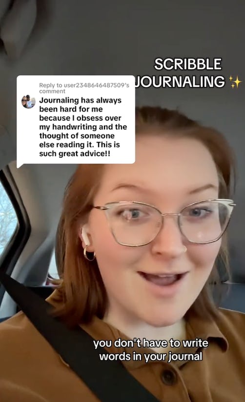 TikTok-Viral “Scribble” Journaling Can Relieve Stress