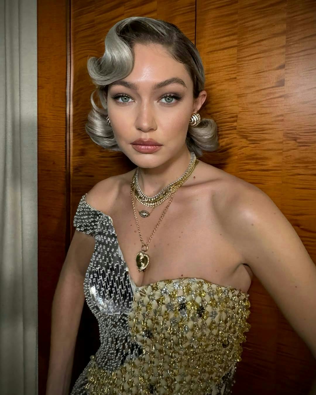 Gigi Hadid’s “Silver Tequila” Bob Co-Signs The Metallic Hair Trend