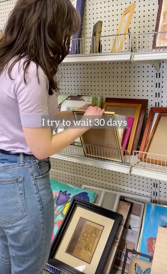 The TikTok-Viral “30-Day Rule” Will Help You Curb Impulse Buying