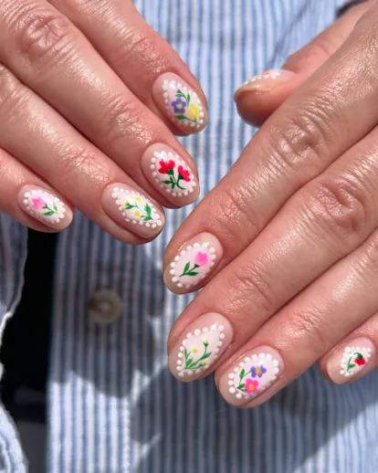 35 Cute Spring Nail Ideas To Get Right Now
