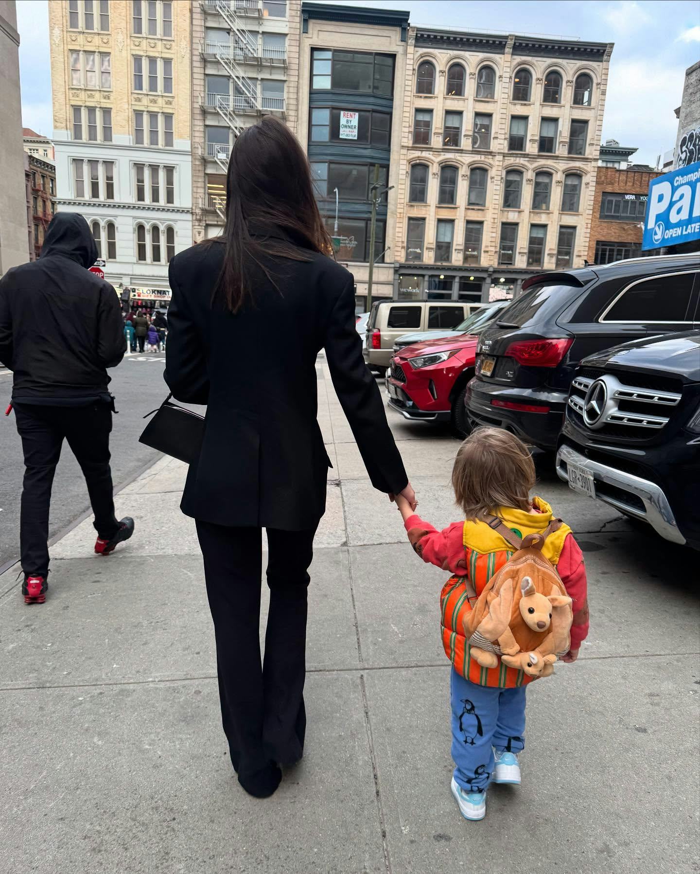 Emily Ratajkowski's Plunging Blazer Is A Spicy Corpcore Look