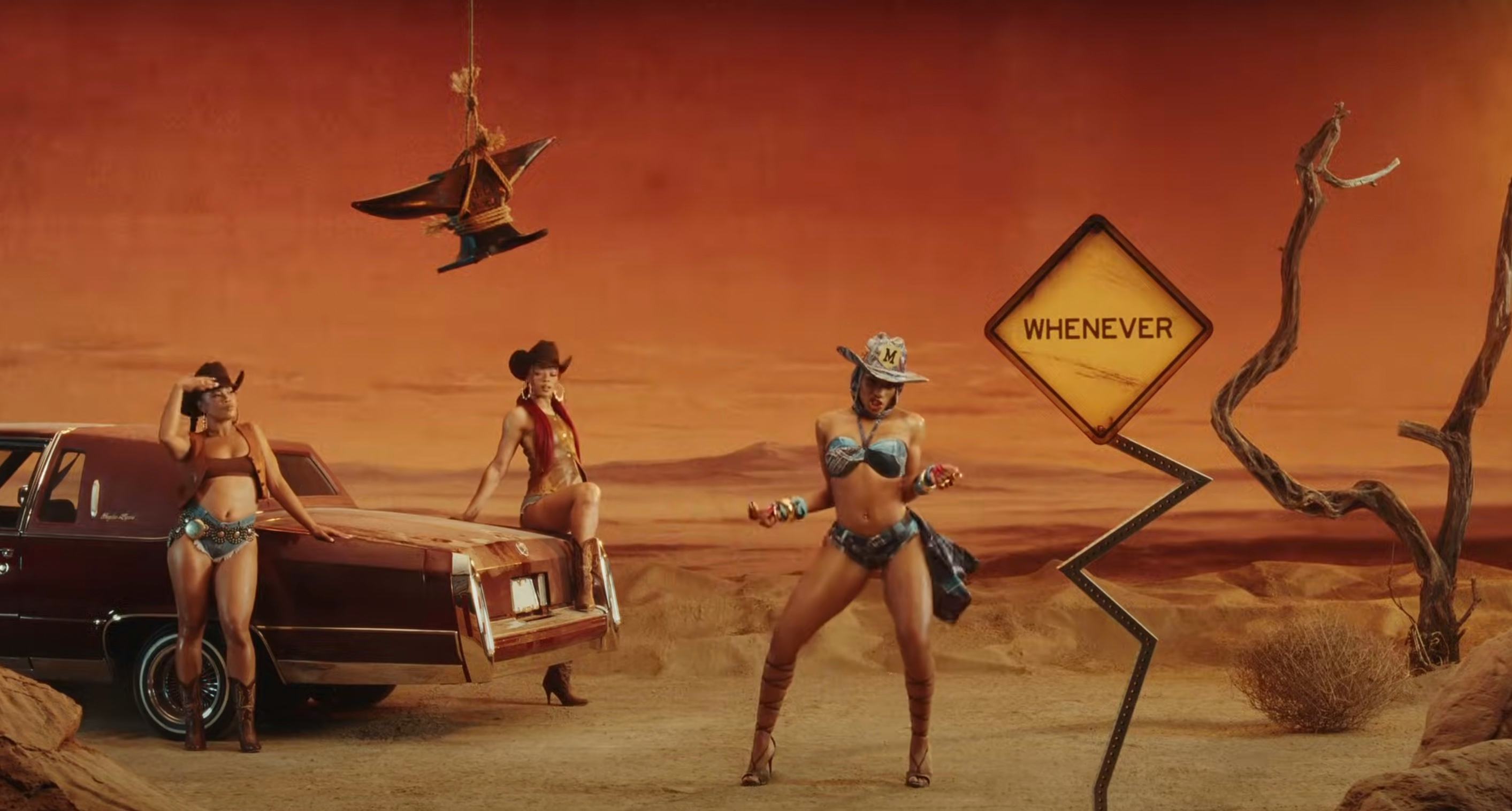 Megan Thee Stallion’s "Whenever" Video 'Fits Include Cutouts & Thongs