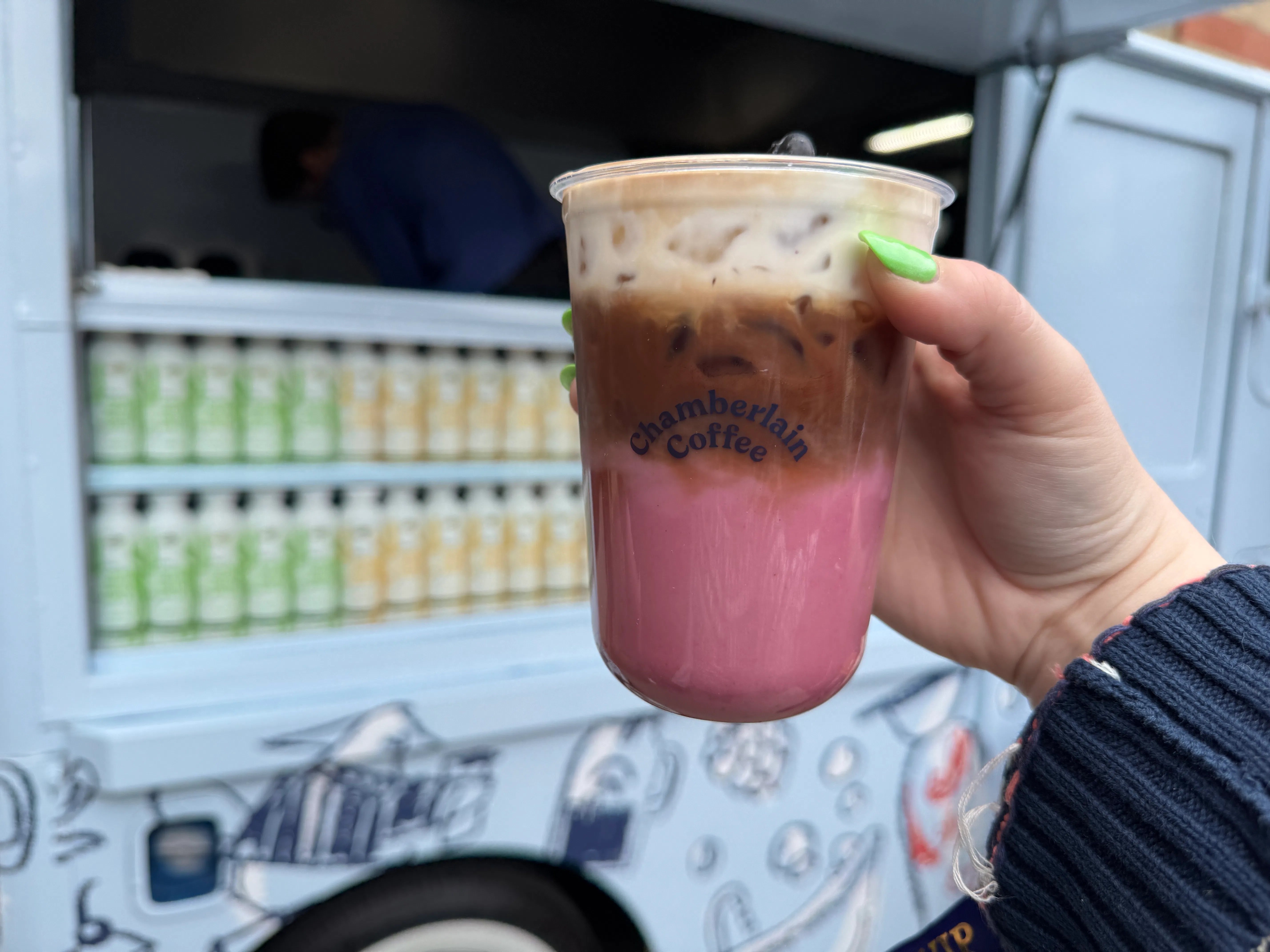 I Tried Dove & Emma Chamberlain's Oat Milk Berry Brulee Latte