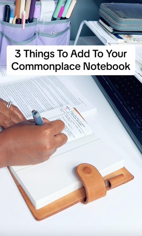 A "Commonplace Notebook" Will Make Journaling Relaxing Again