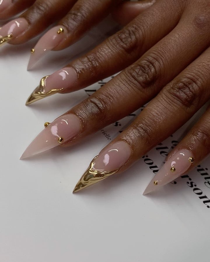 “Whimsigoth” Nails Are The Mystical Mani Trend All Over TikTok