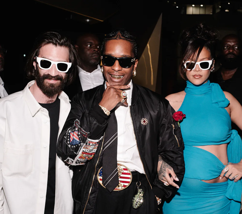 Rocky & RiRi Rave On A Boat With Ray-Ban