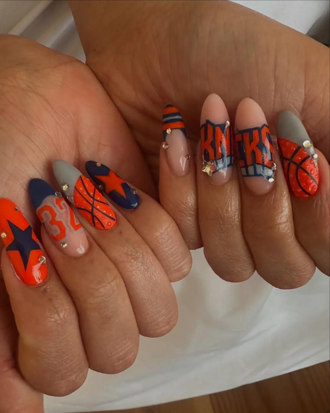 Game-Day Nails Are The New MVPs In Sporty Style