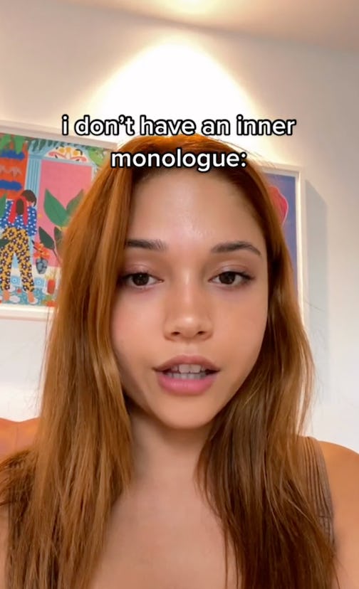 Not Everyone Has An Internal Monologue. Here's What To Know.