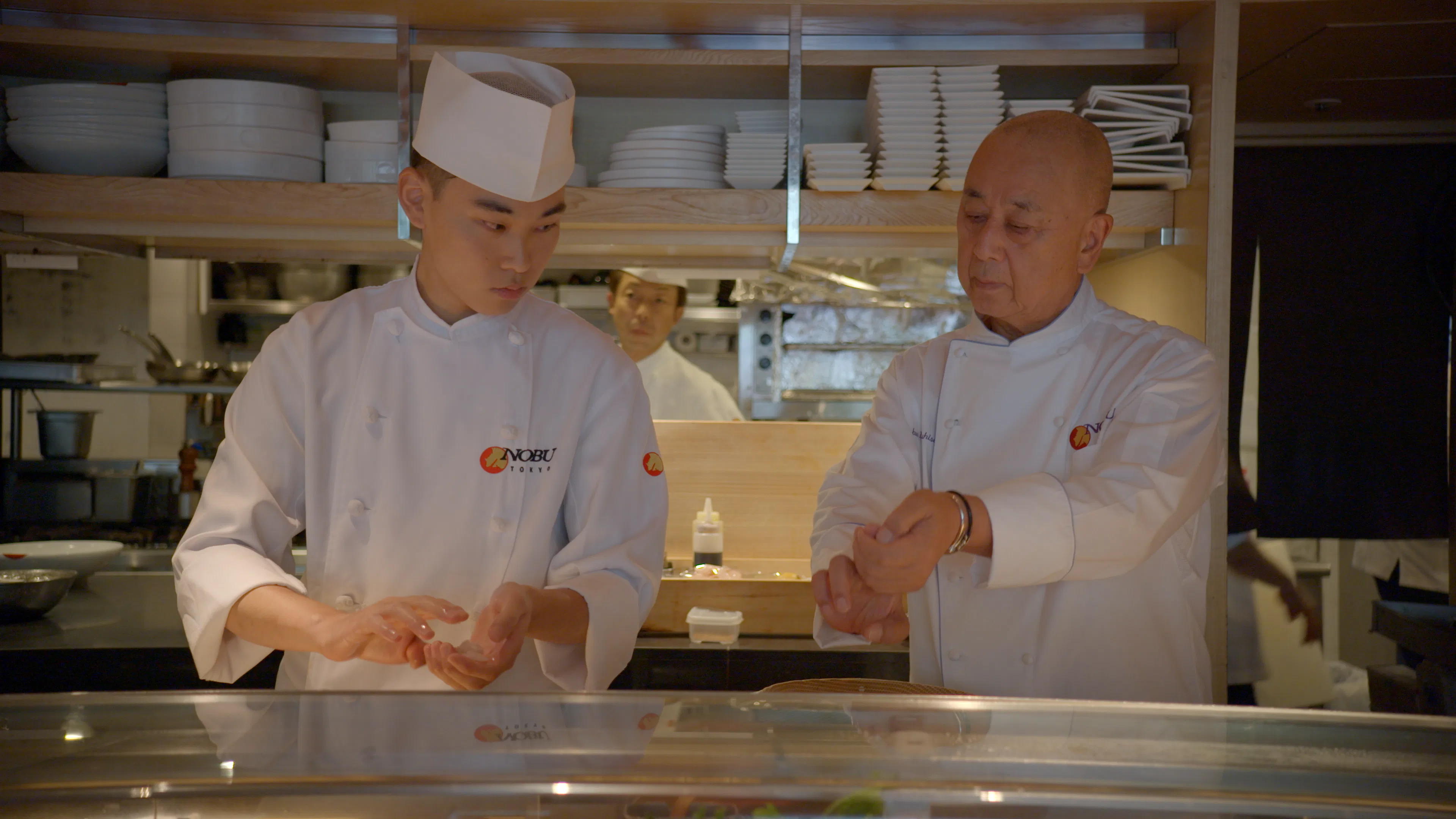 Sushi Chef Nobu Matsuhisa’s Muse ? His Own Hand