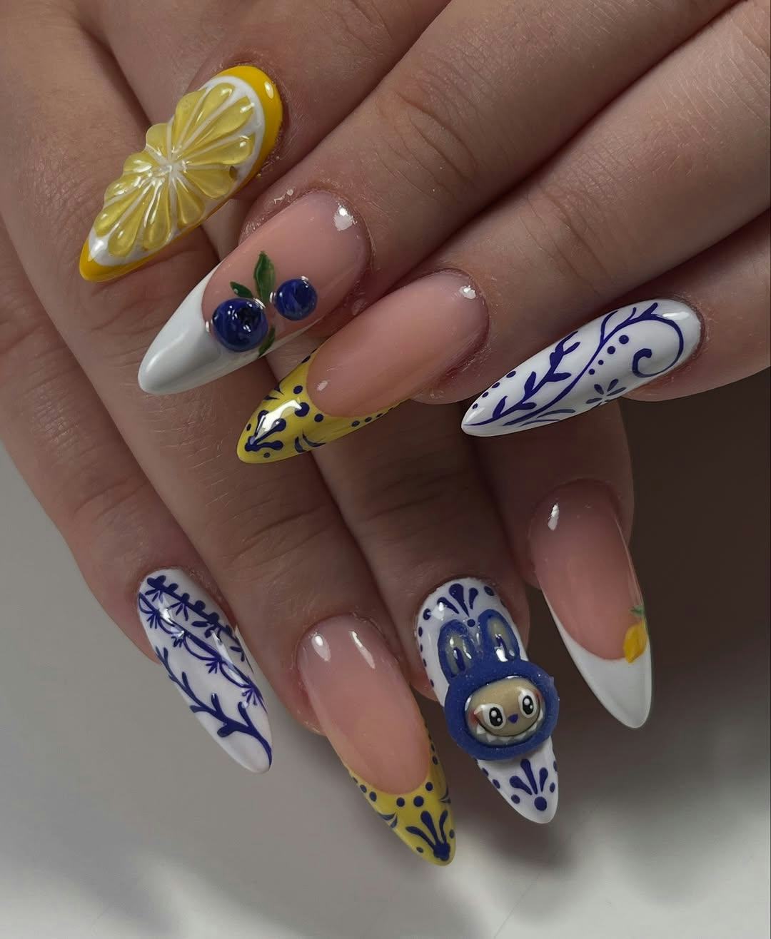 Labubu Nail Art Has Become A Thing. Yes, Really.