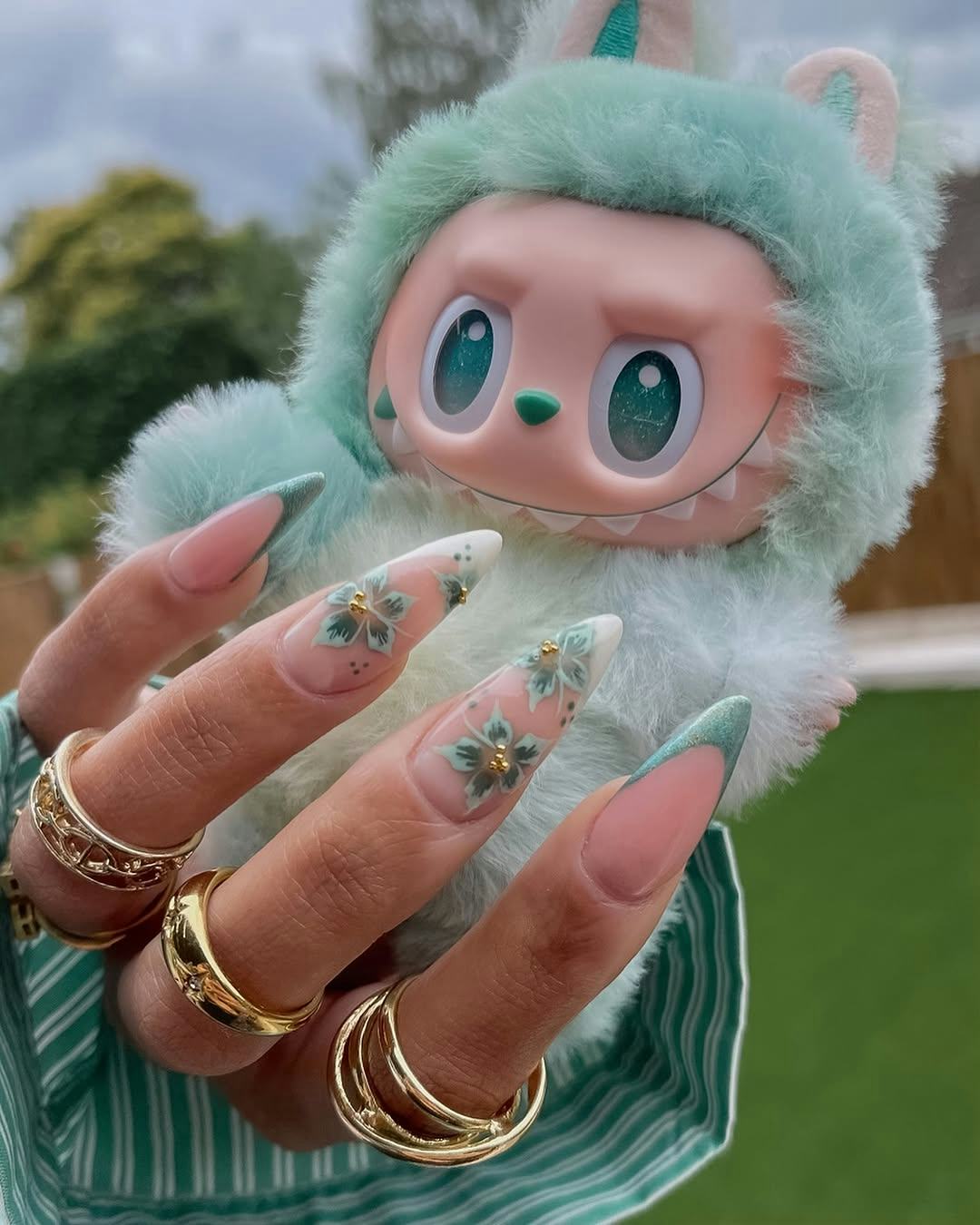 Labubu Nail Art Has Become A Thing. Yes, Really.