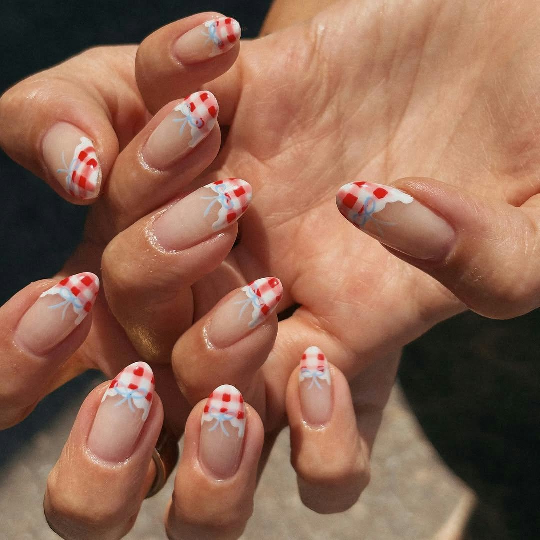 13 Picnic Nail Art Ideas That Are A Snack To Look At