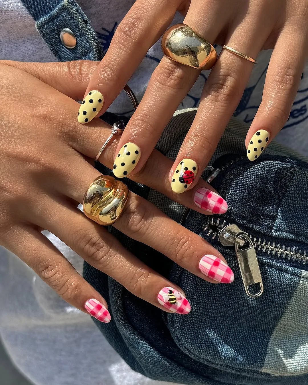13 Picnic Nail Art Ideas That Are A Snack To Look At