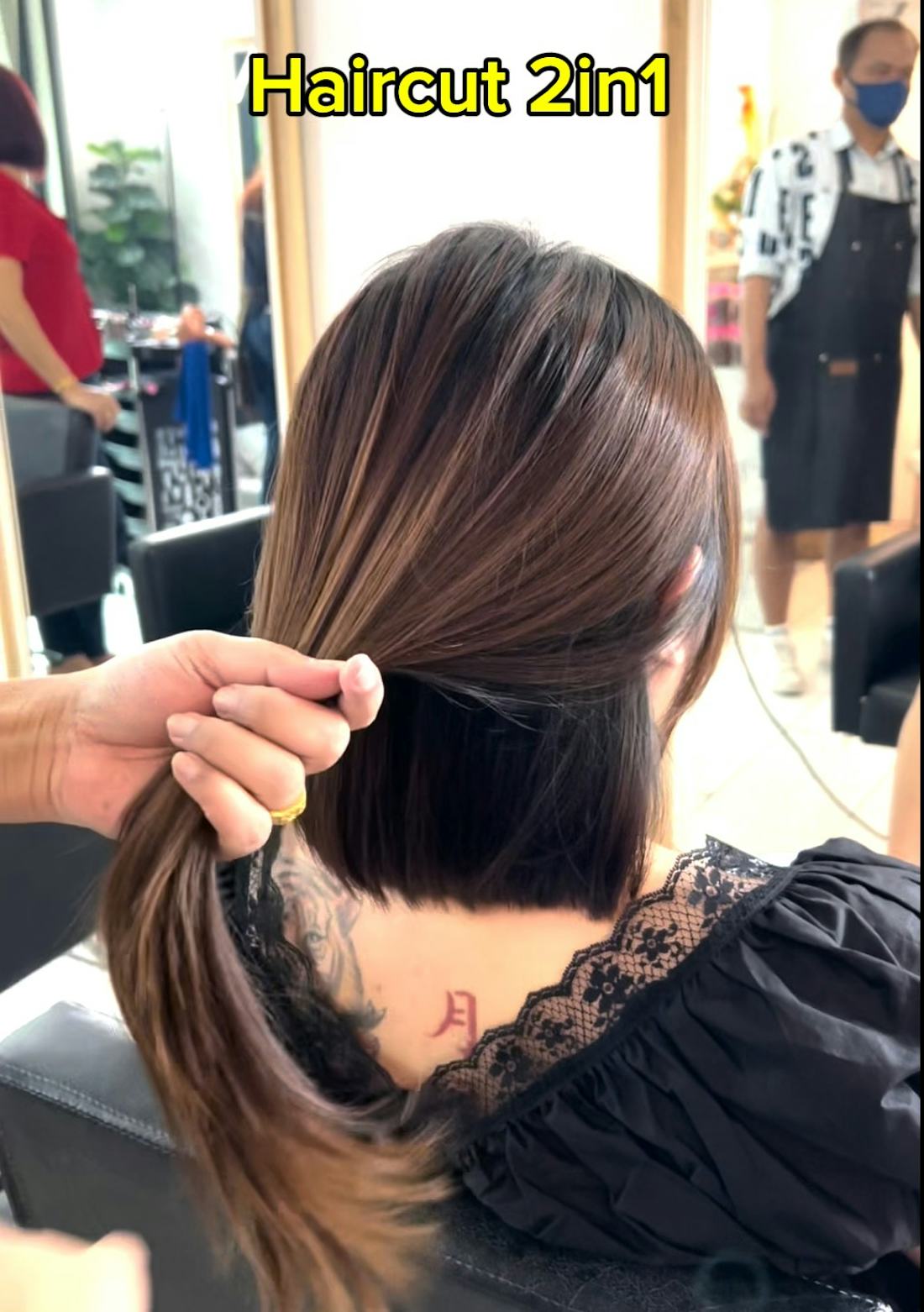 The Korean 2-In-1 Haircut Lets You Try A Bob Without Losing Length