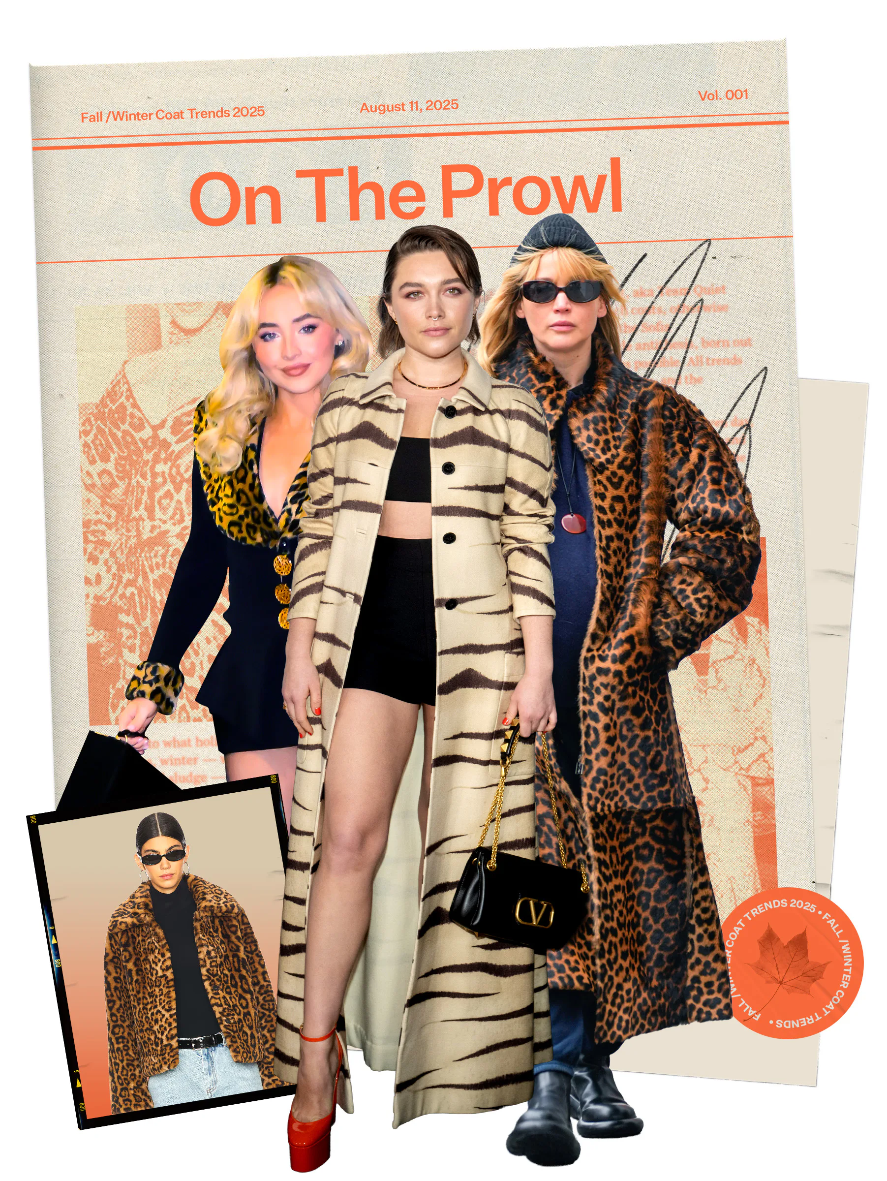 Fall 2025's Coat Trends Are Perfect For Peacocking