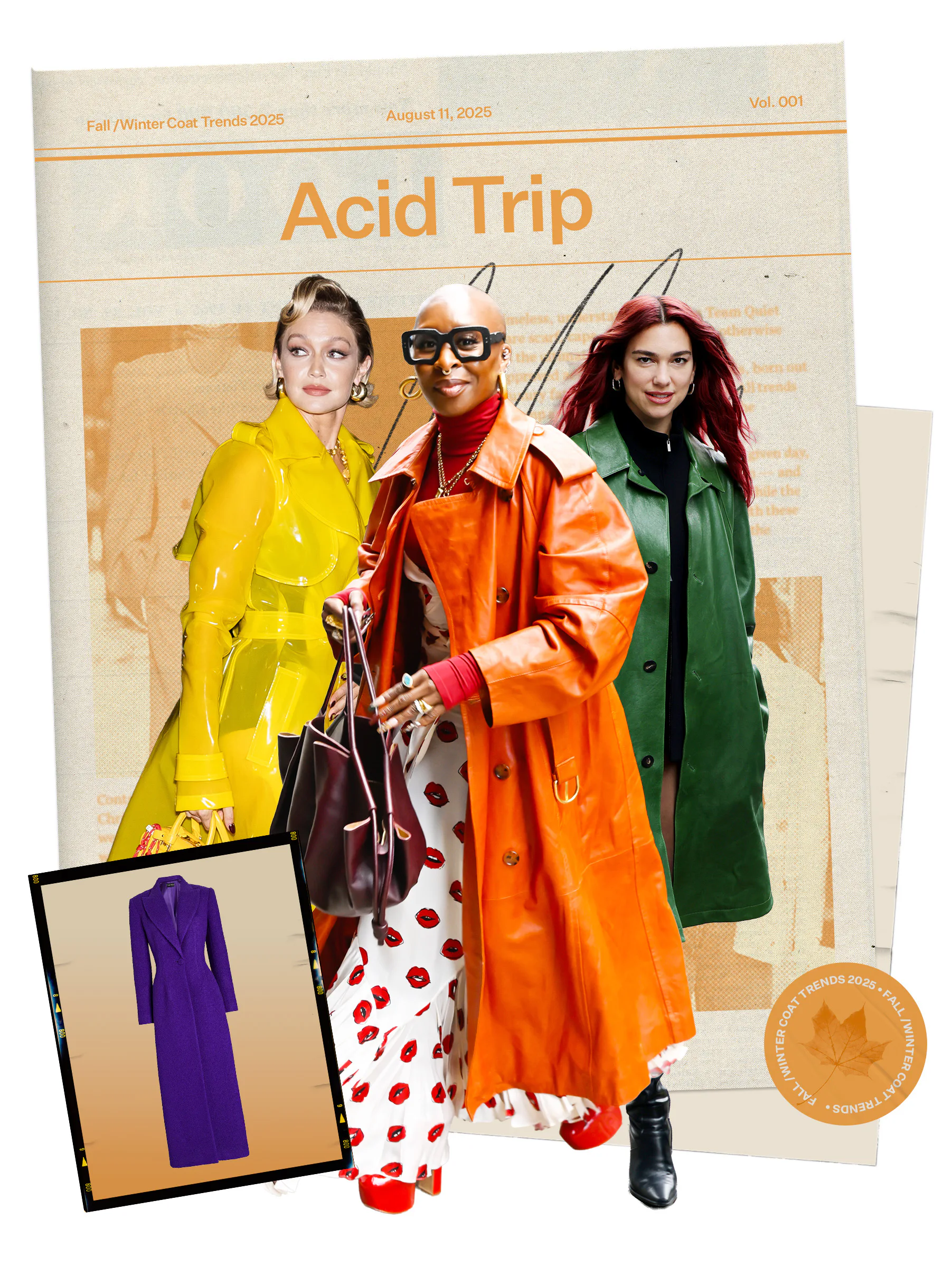 Fall 2025's Coat Trends Are Perfect For Peacocking