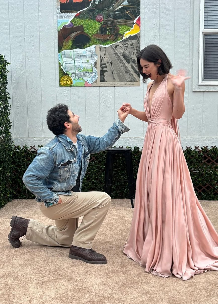 Gracie Abrams Wore A Custom Gap Studio Dress For Her Outside Lands ...