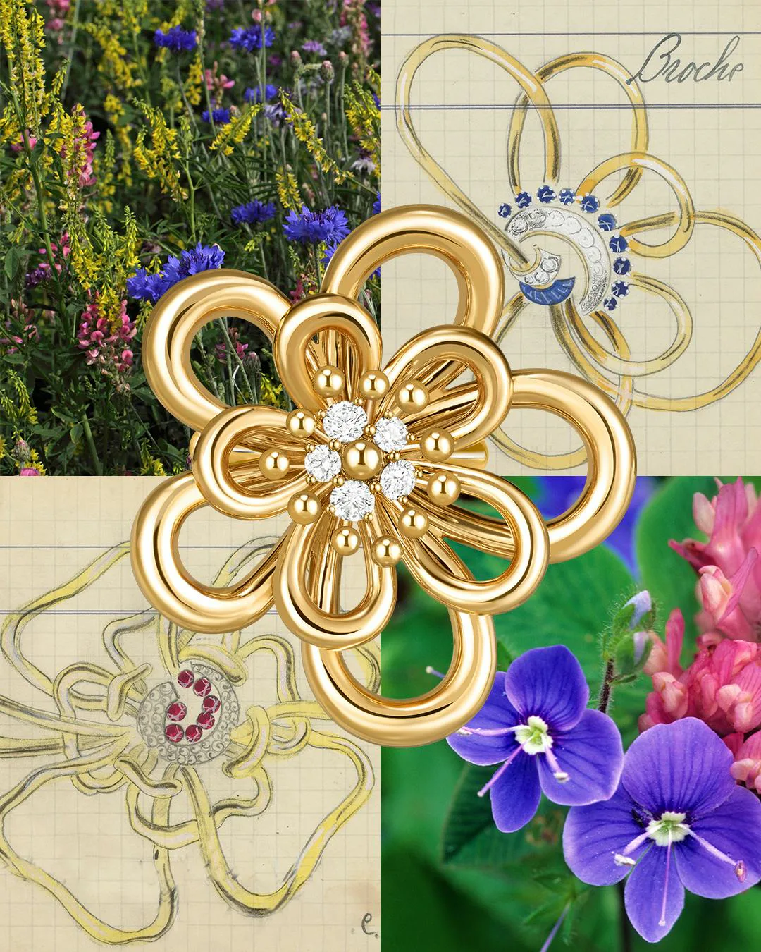 Van Cleef & Arpels Blooms (Again) With New Flowerlace Jewelry Collection