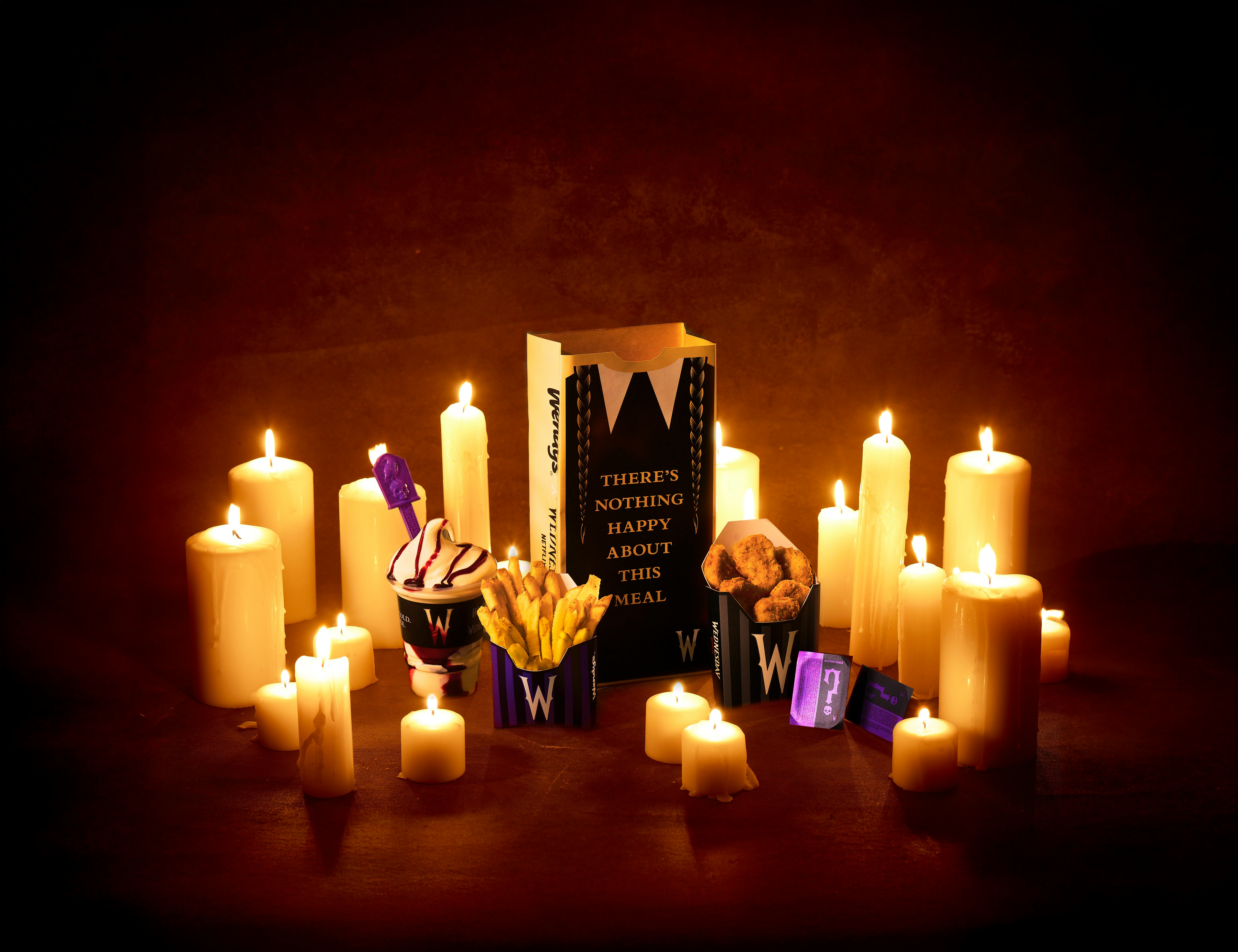 I Tried Wendy's 'Wednesday'-Themed Meal Of Misfortune & Sauces