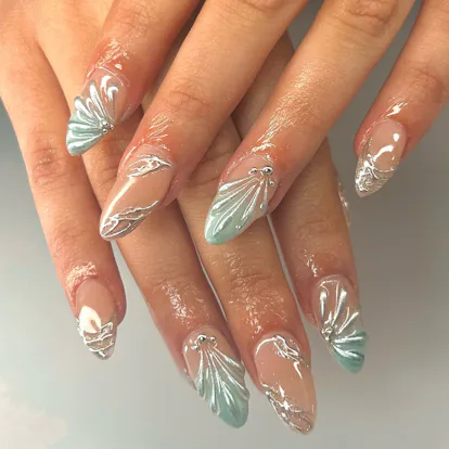 13 Ocean Nail Art Designs That Bring Chic Mermaid Vibes