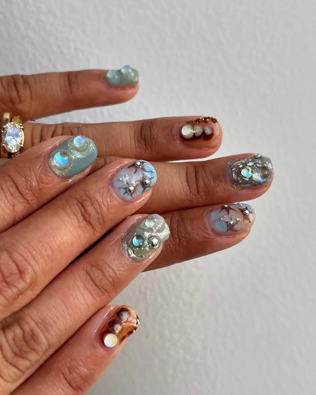 13 Ocean Nail Art Designs That Bring Chic Mermaid Vibes