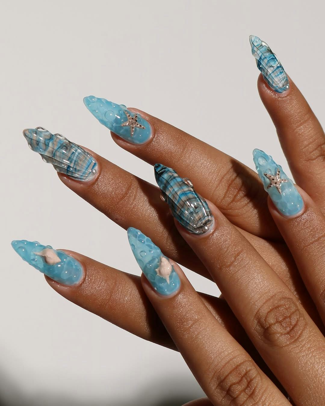 13 Ocean Nail Art Designs That Bring Chic Mermaid Vibes