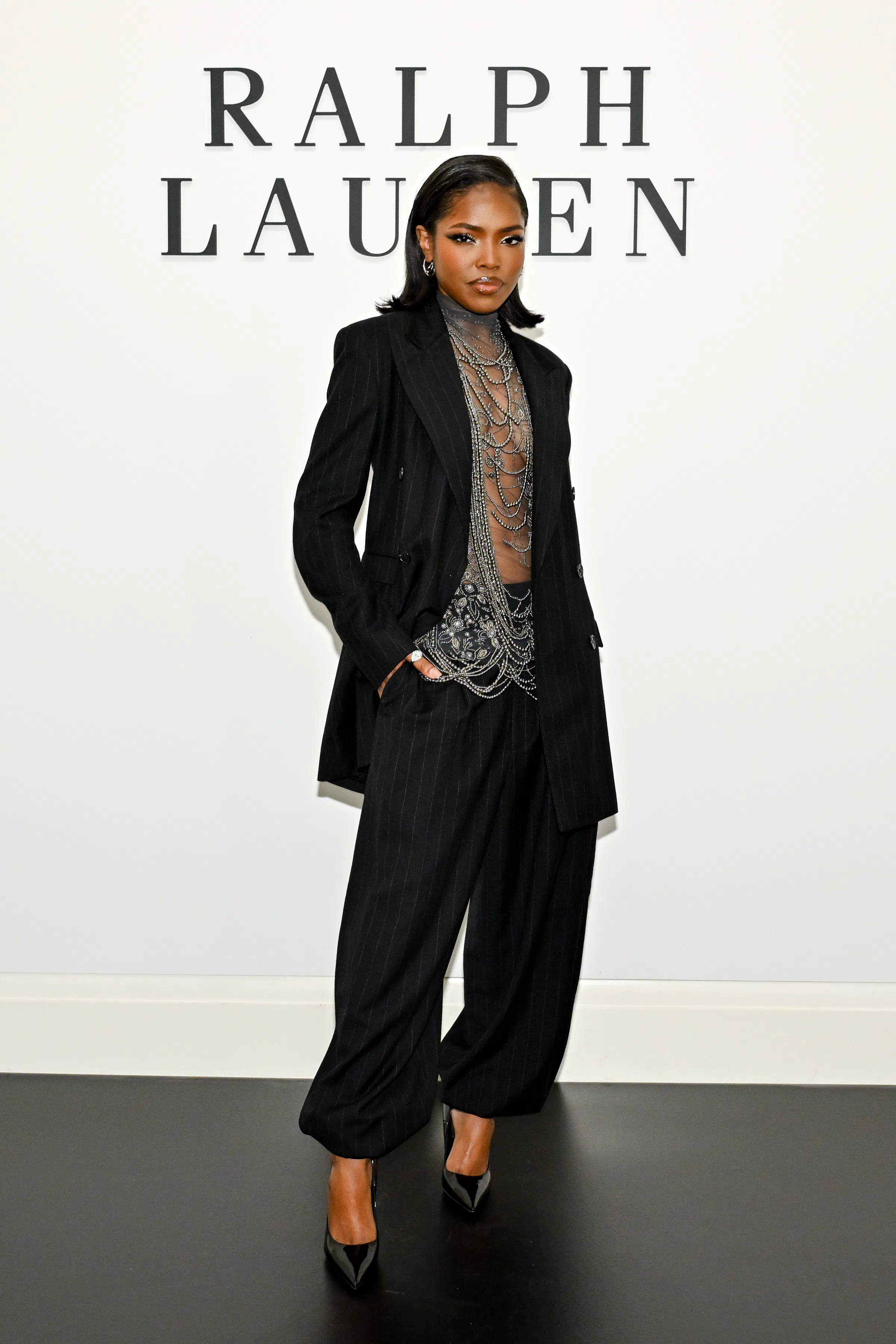Celebrities At Ralph Lauren’s Spring/Summer 2026 Show Brought The Glam