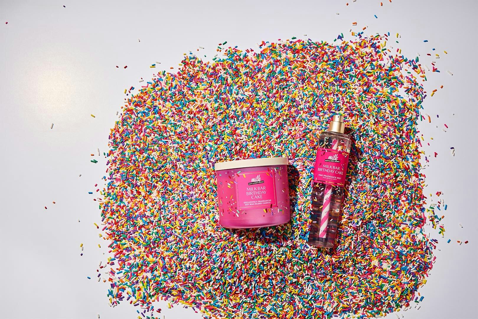 What Bath & Body Works' Milk Bar Birthday Cake Scent Smells Like