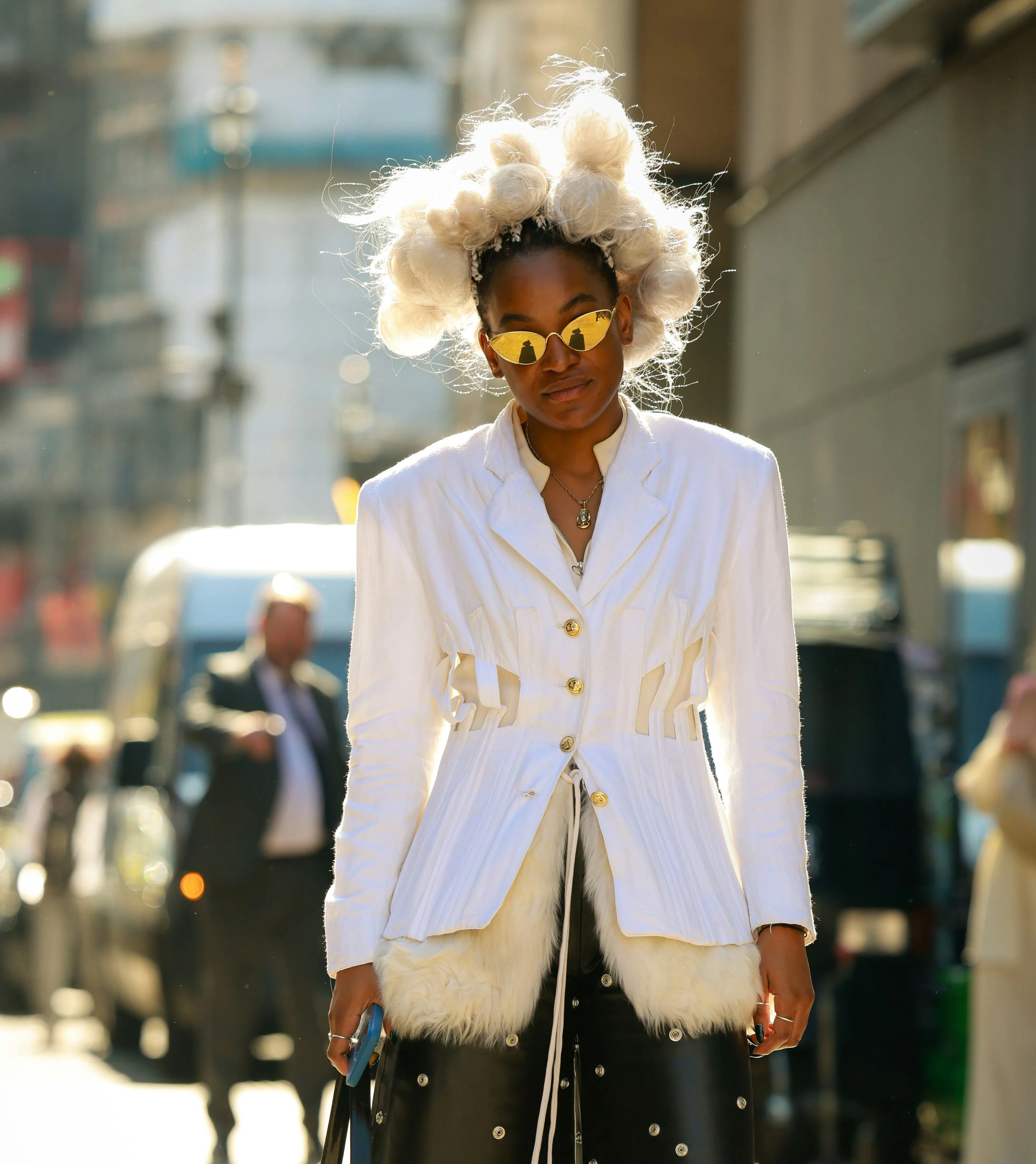 The London Fashion Week Spring/Summer 2026 Street Style Beauty Looks ...