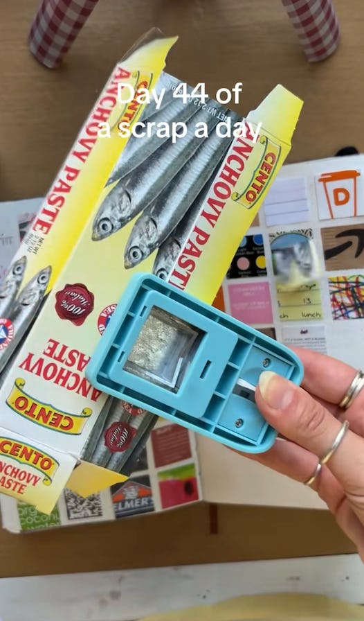 TikTok’s "Scrap A Day" Is A Low-Pressure Journaling Trend