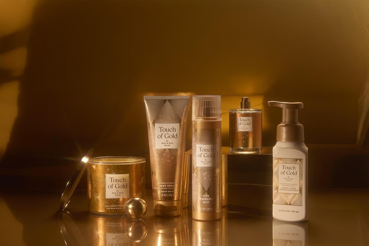 Bath & Body Works' New Touch Of Gold Scent Just Dropped
