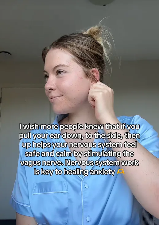 Earlobe Pulling Is An Unexpected Stress Management Hack