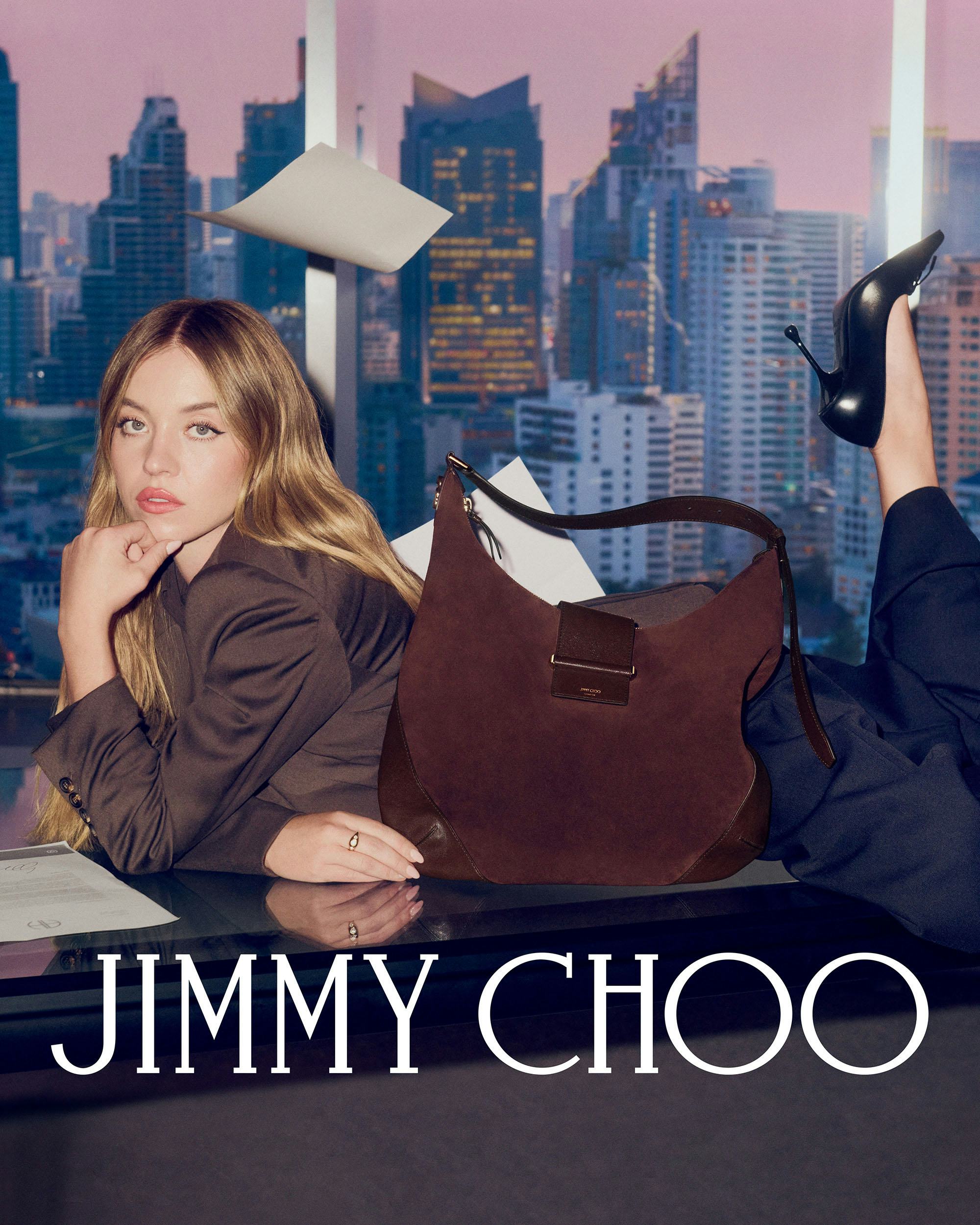 Sydney Sweeney Skipped Pants In A Bodysuit For Jimmy Choo