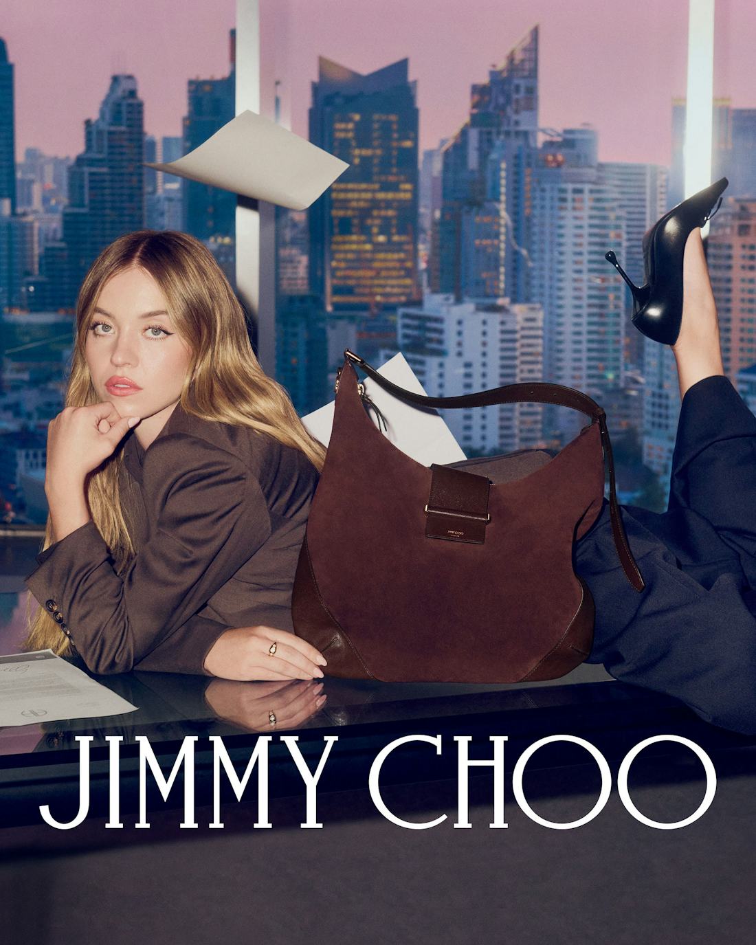 Sydney Sweeney Skipped Pants In A Bodysuit For Jimmy Choo