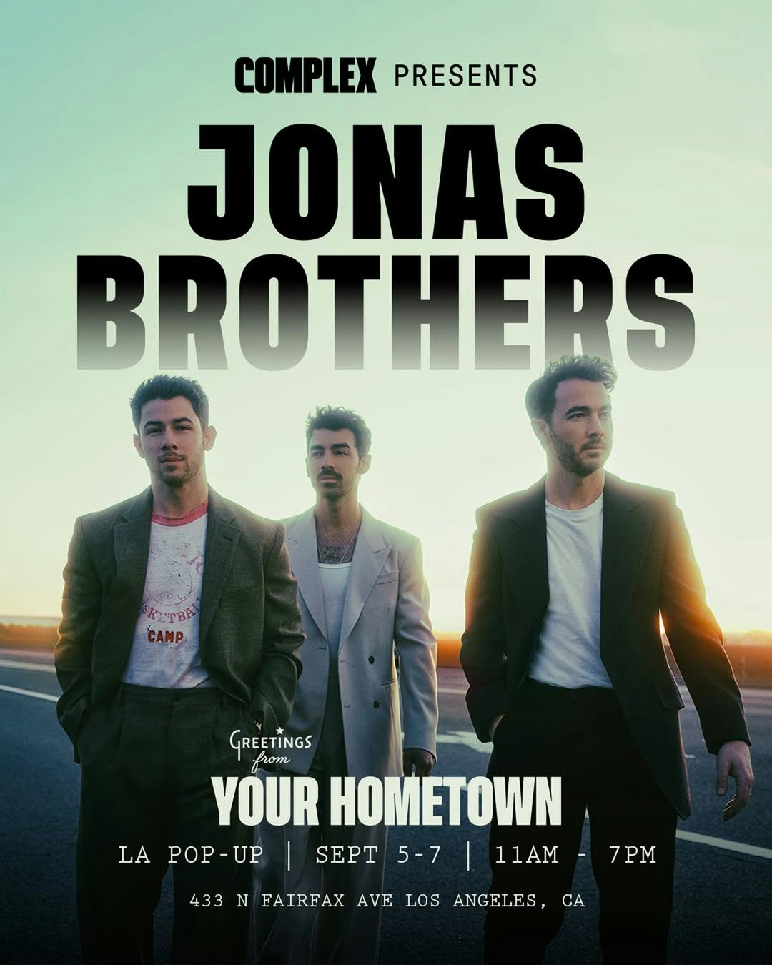 A Guide To The Jonas Brothers' Complex Pop-Up Shop In Los Angeles