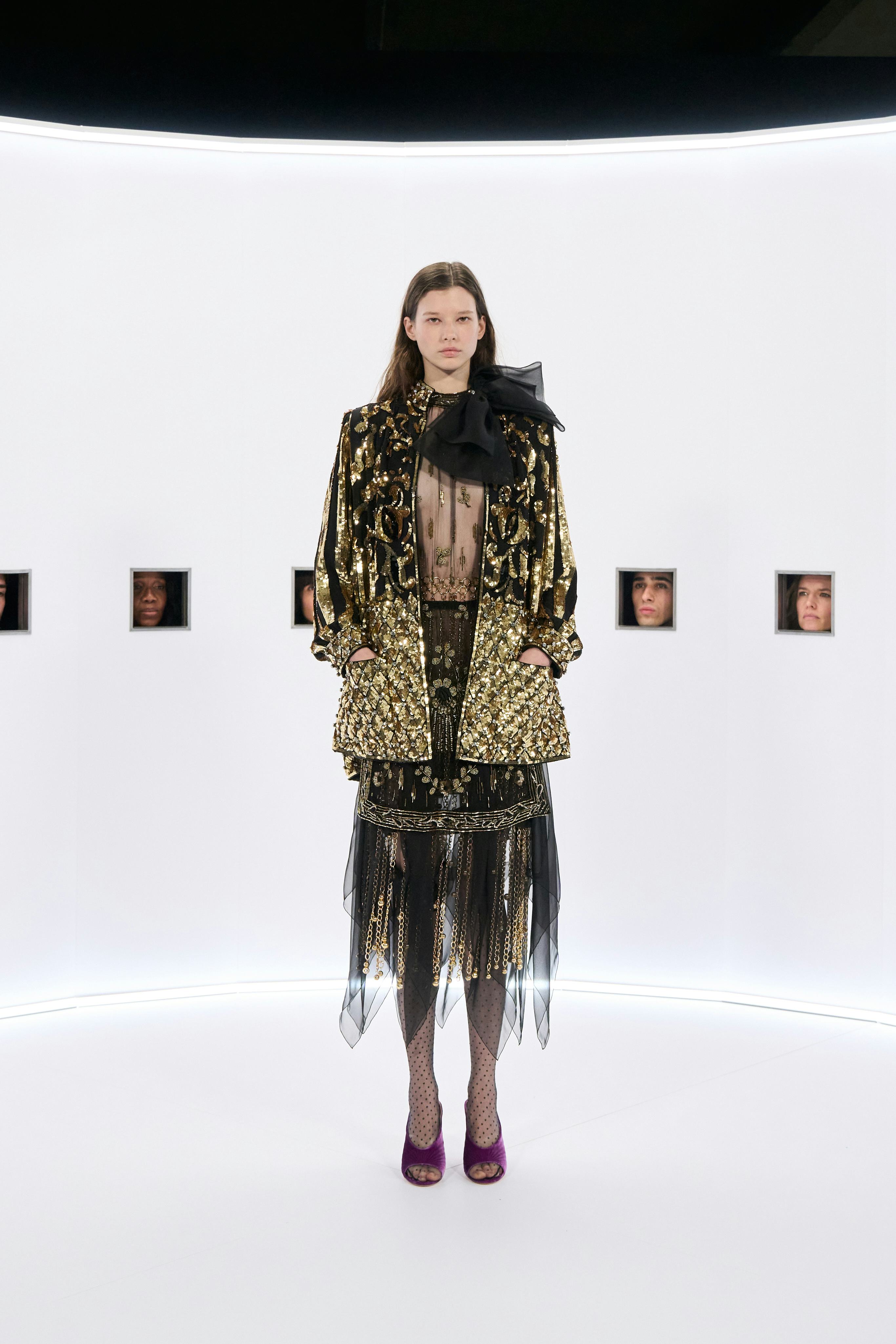 At Valentino Couture, Alessandro Michele Pays Tribute to a Fashion Giant