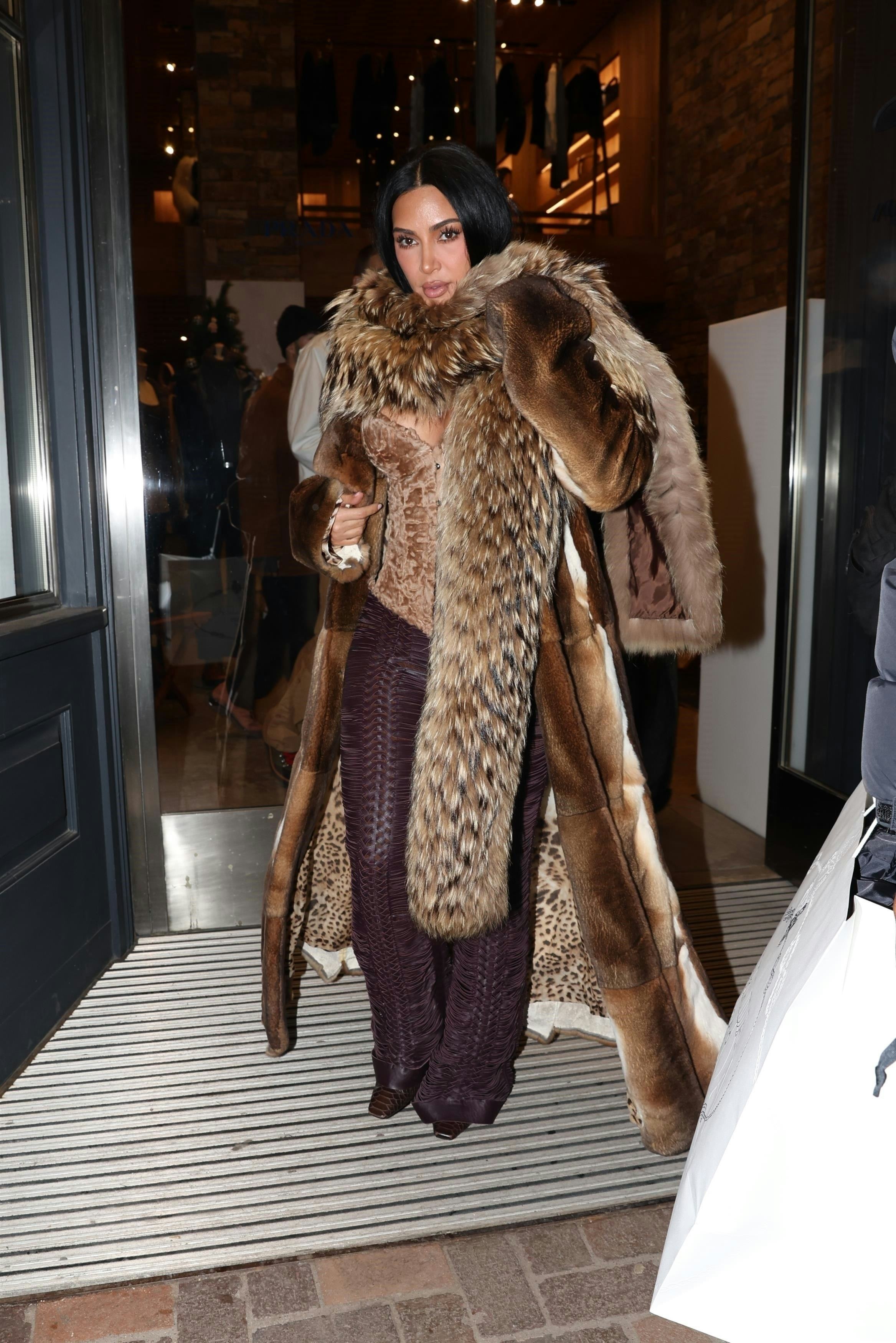 All the Vintage Kim Kardashian Wore in Aspen for NYE 2026