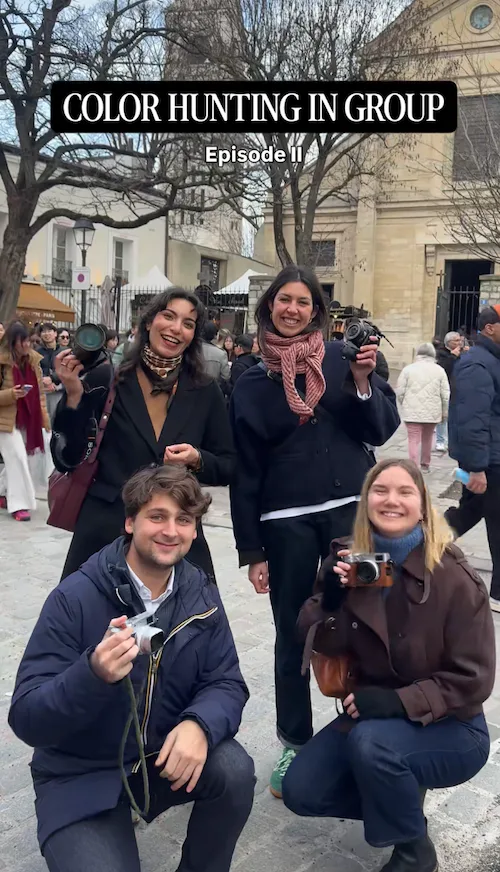 “Color Hunting” Is The New, Low-Key Way To Hang With Friends