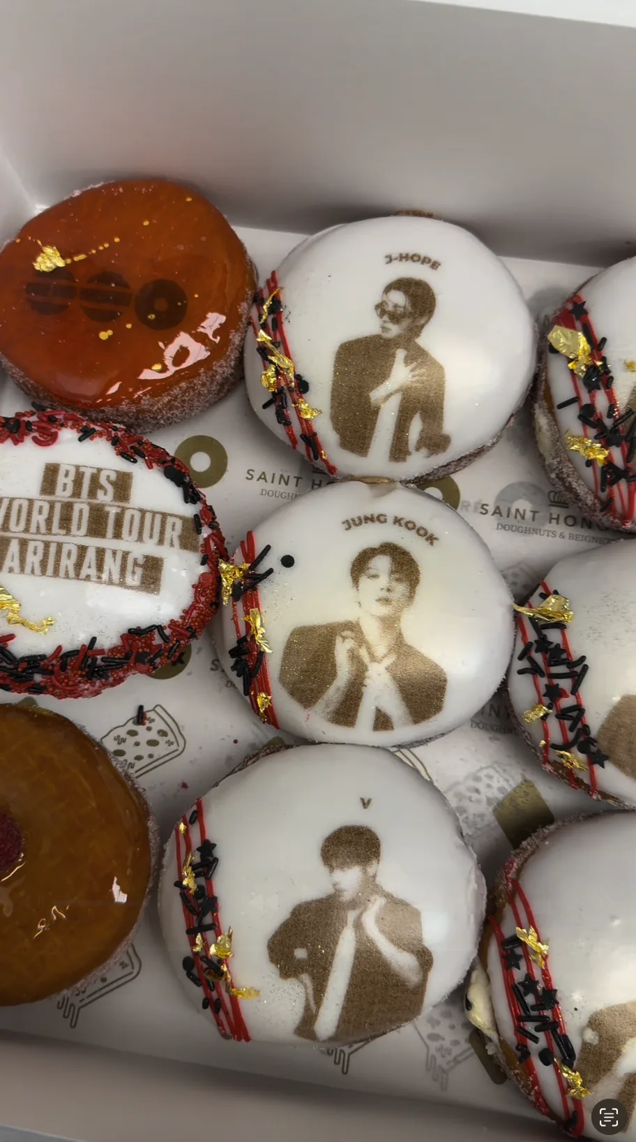 I Tried Saint Honoré's Viral BTS ARIRANG World Tour Doughnut