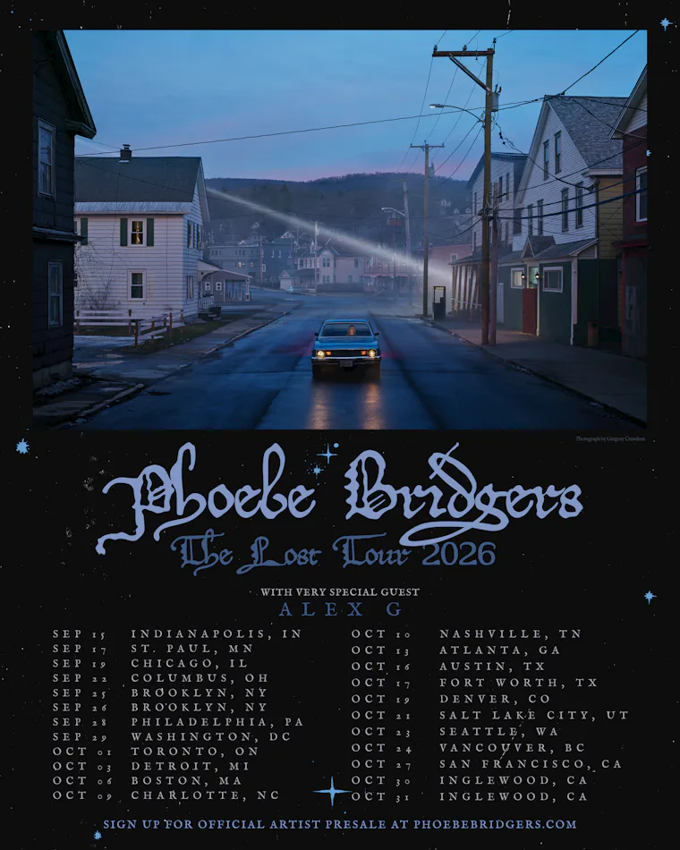 Phoebe Bridgers Announces "The Lost Tour"