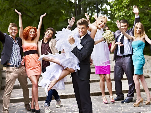 How To Incorporate Friends Into Your Wedding Without Having A Bridal Party