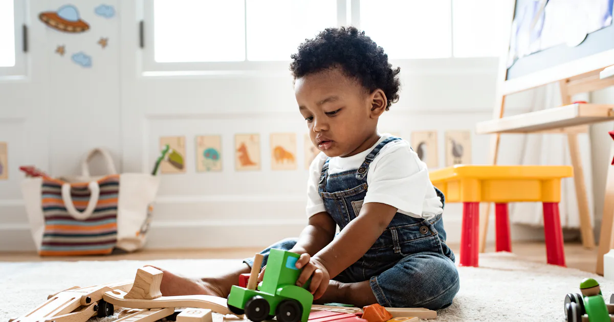 When Do Babies Really Start Playing With Toys An Expert Explains When Do Babies Really Start Playing With Toys An Expert Explains