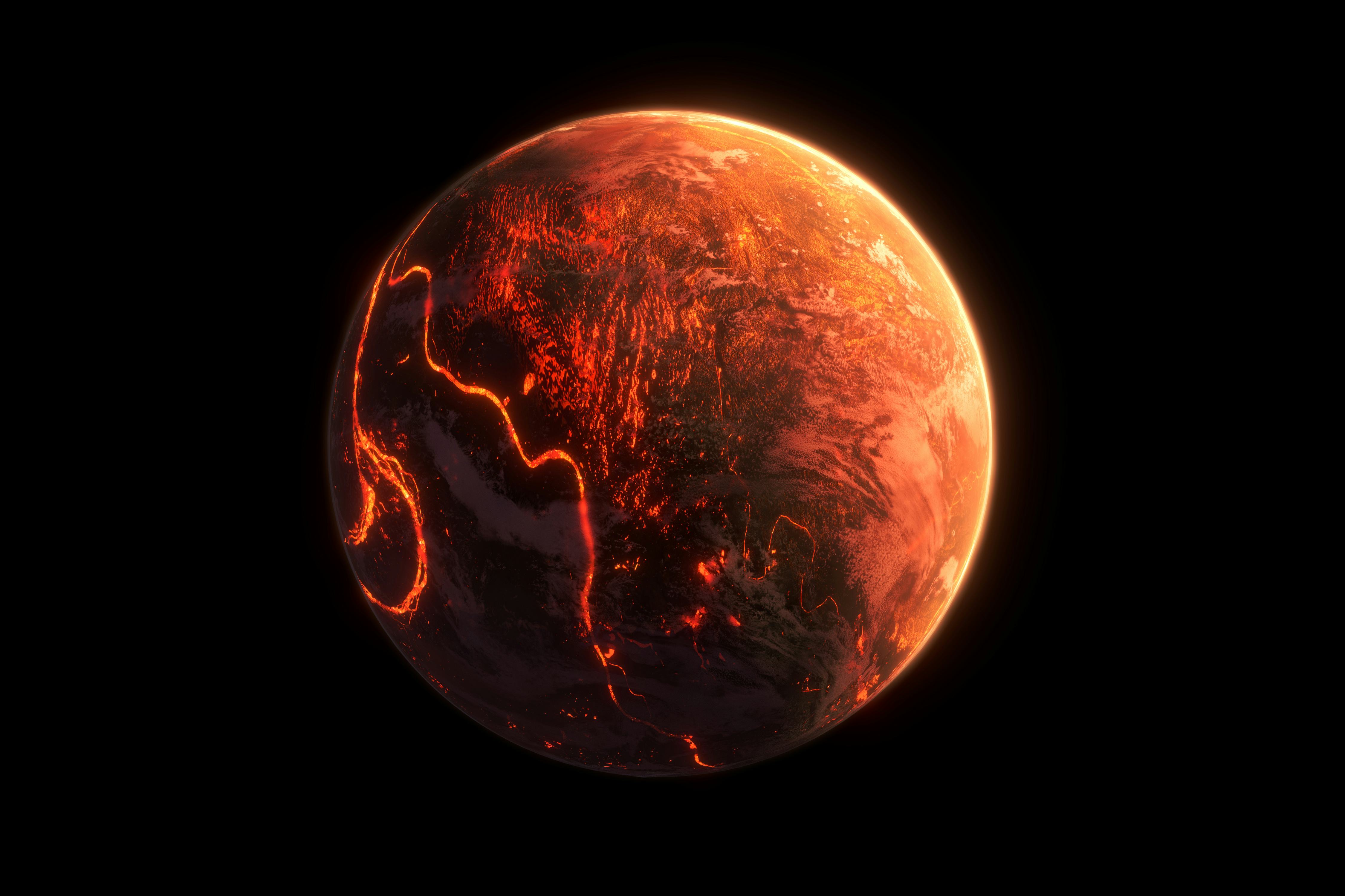 This hellish planet could come equipped with “lava oceans”