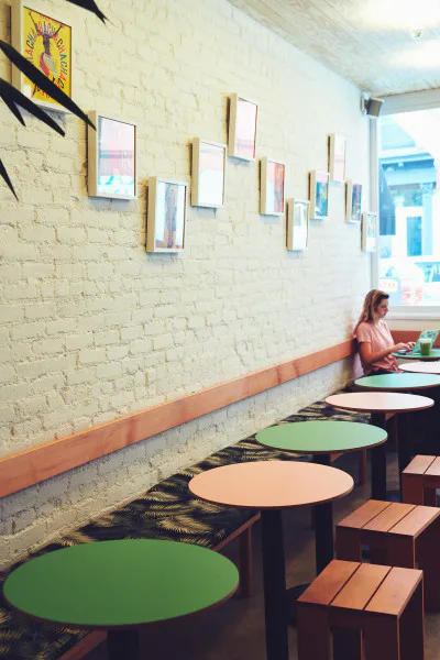 A New Matcha Bar Made of Instagram Dreams