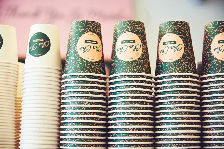 A New Matcha Bar Made of Instagram Dreams