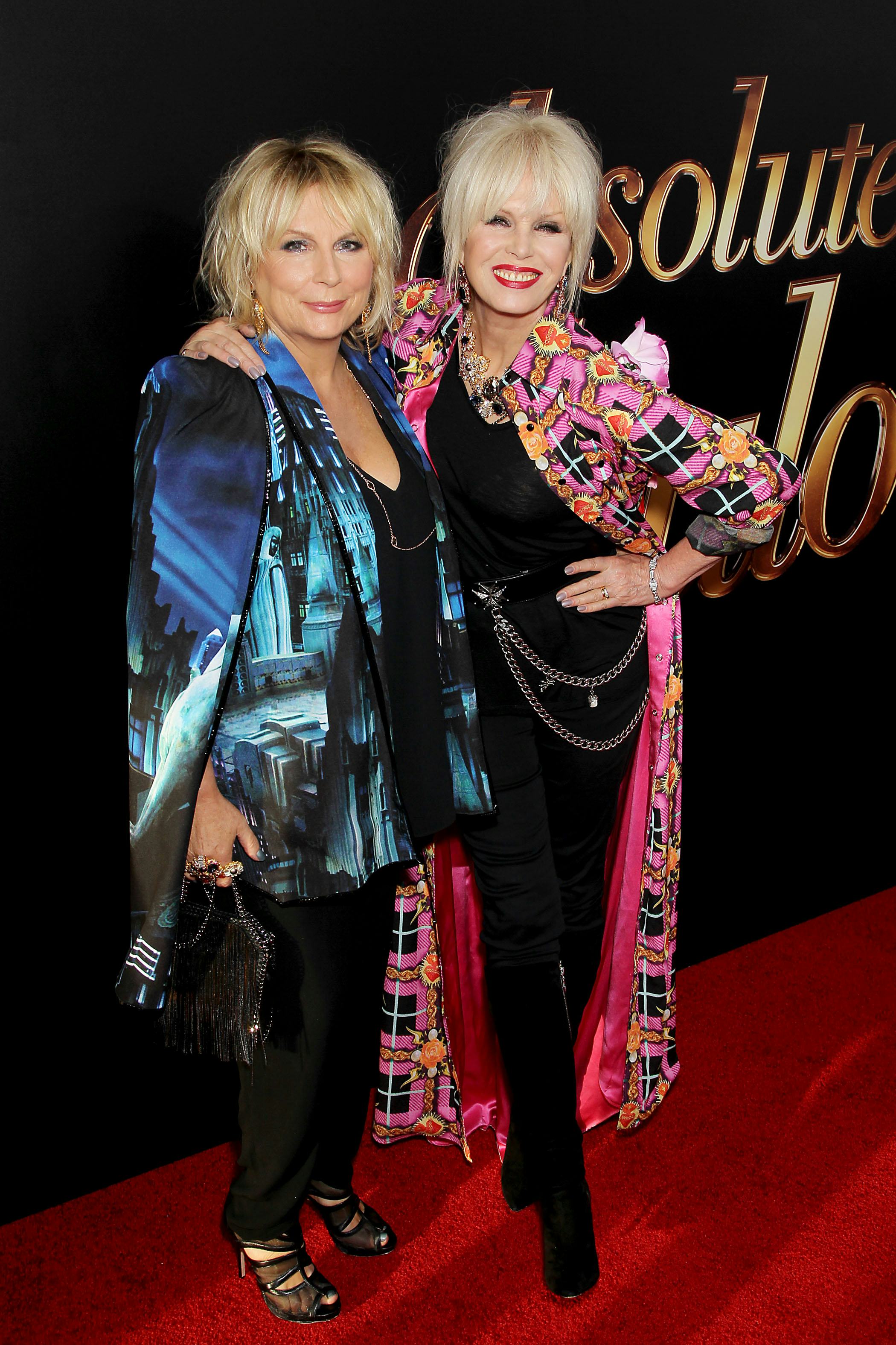Jennifer Saunders and Joanna Lumley’s Red Carpet Sister Act